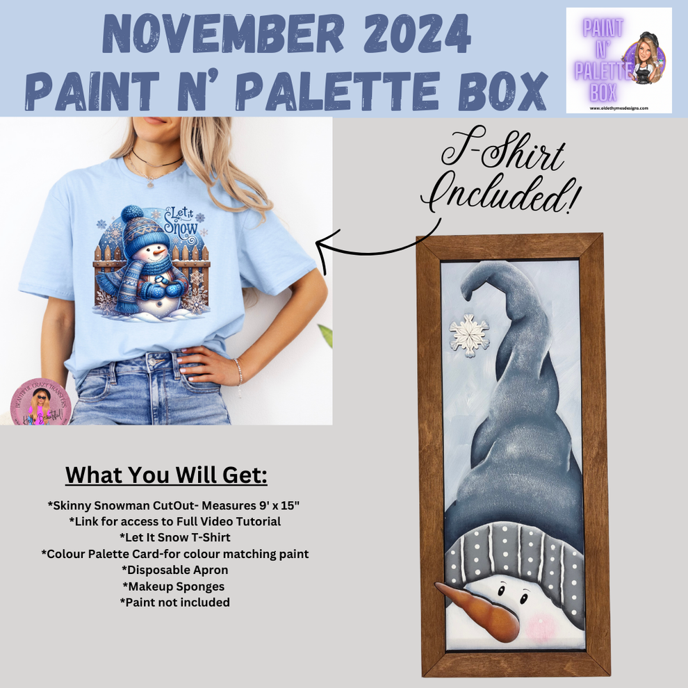 November 2024 Paint Box – OldeThymesPaintParties